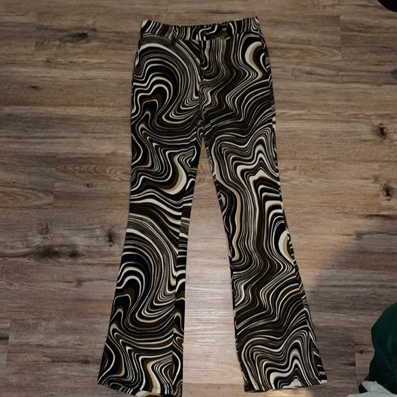 Motel Rocks | Pants & Jumpsuits | Motel Rocks Groovy Flare Jeans Super ...